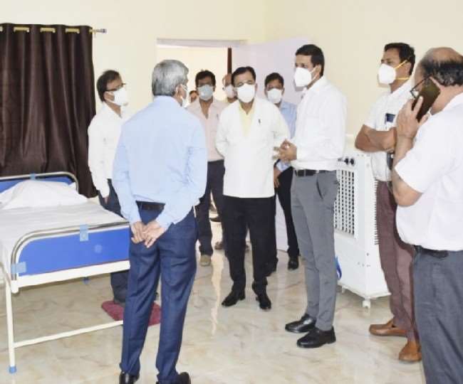रांची के सीसीएल गांधीनगर अस्पताल में 22 नए बेड बढ़े, डीसी ने किया ...