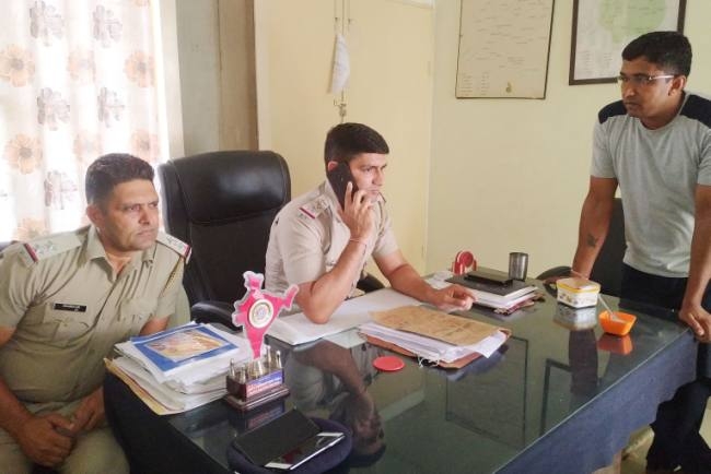 सुरक्षा प्रबंधों के तहत कलायत पुलिस ने बढ़ाई चौकसी - for security ...