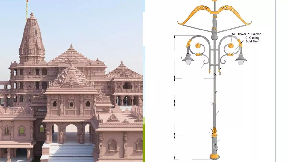 Moradabad: अयोध्या की स्ट्रीट लाइट में चमकेगा मुरादाबाद में बना 'राम का ...