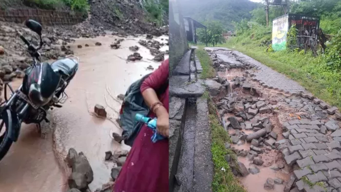 Haryana News: तेज गर्जना के साथ भारी बारिश से तबाही, पंचकूला में बादल ...