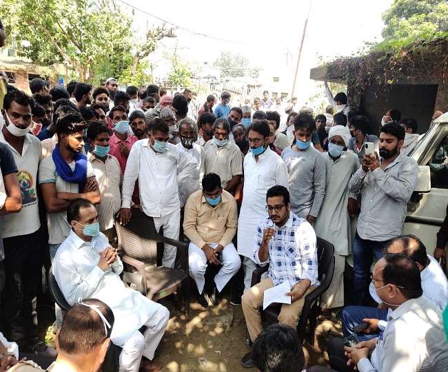 सहारनपुर में करंट लगने से हुई ग्रामीण की मौत पर हंगामा मौके पर पहुंचे ...