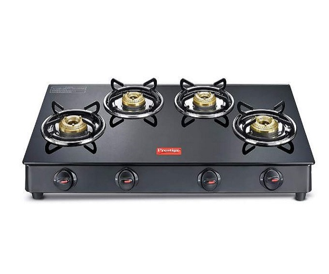 4 Burner Gas Stove: अब खाना बनाते समय होंगे आपके चार-चार हाथ, लाएं ये 4 ...
