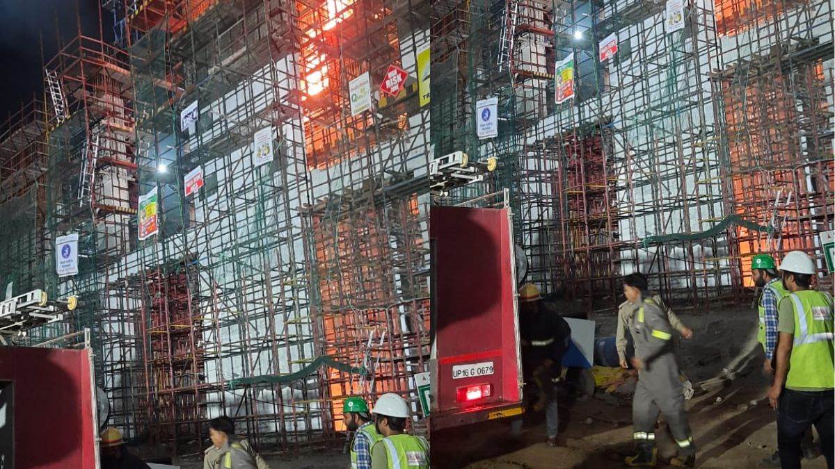 Noida Fire: अदाणी ग्रुप द्वारा निर्मित डाटा सेंटर में लगी आग, कोई ...