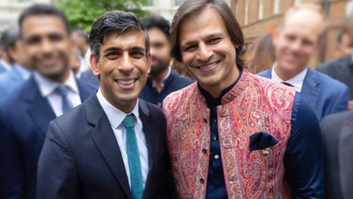 Vivek Oberoi ने ऋषि सुनक से लंदन में की मुलाकात, कहा- प्रधानमंत्री मोदी ...