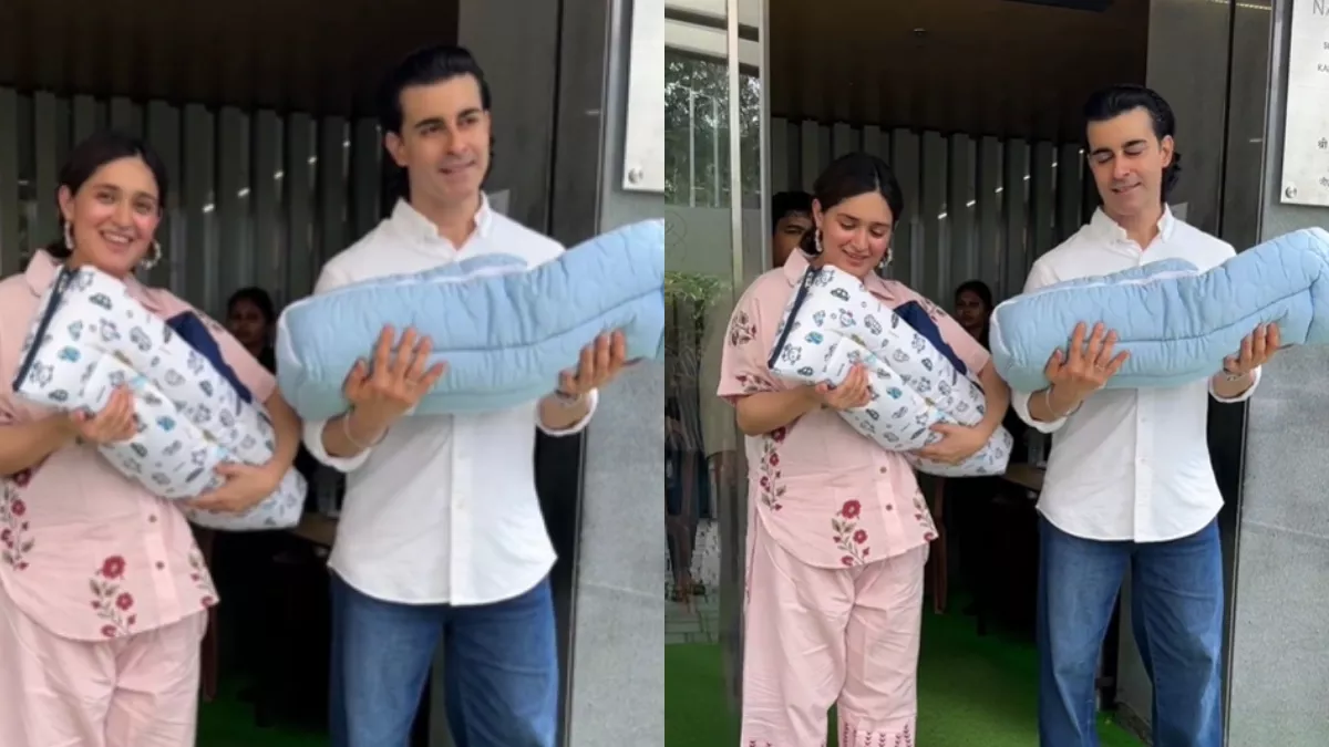 Pankhuri Awasthy Baby Video: अस्पताल से डिस्चार्ज हुई पंखुड़ी अवस्थी, बच्चों की पहली झलक आई ...