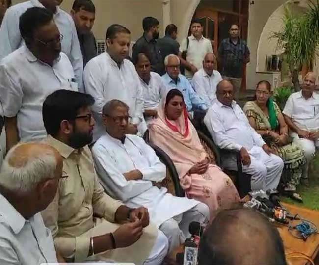 पूर्व मंत्री मांगेराम गुप्‍ता JJP में शामिल, बेटा महावीर गुप्‍ता जींद ...