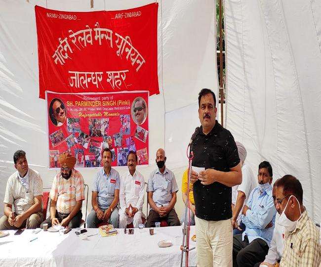 तरसेम लाल बने नार्दर्न रेलवे मेन्स यूनियन मेन ब्रांच के शाखा अध्यक्ष ...