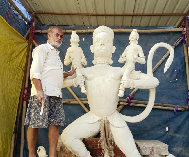 शारदीय नवरात्र के आखिरी दिन ननिहाल में विराजते हैं बजरंग बली, बिहार के ...