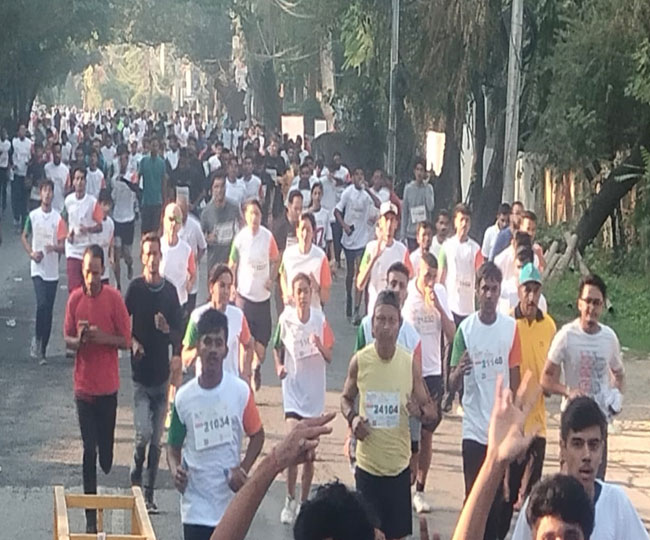 Run For Unity Photos : नशा उन्मूलन का संदेश लेकर दून के साथ दौड़े सीएम ...