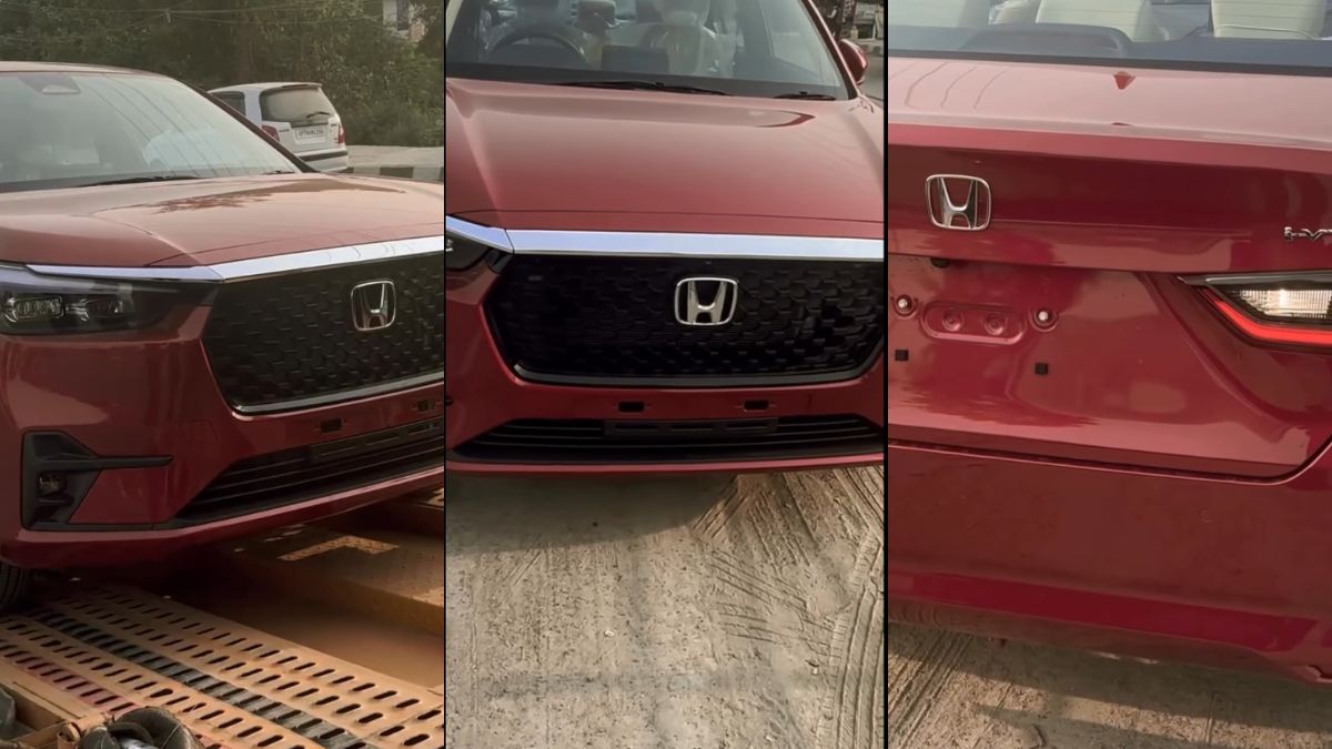 Honda Amaze Facelift एक बार फिर लॉन्च से पहले हुई स्पॉट, भारत में 4 ...