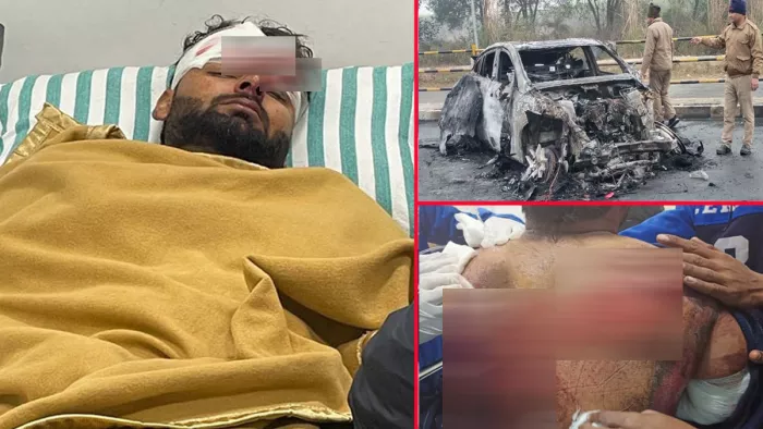 Rishabh Pant: दुर्घटना के बाद हाईवे के किनारे बैठे थे ऋषभ पंत, डेयरी ...