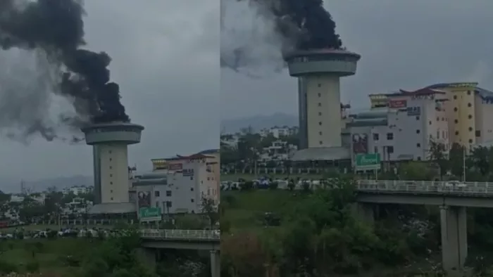 Panchkula Fire: अमरावती मॉल के रिवाल्विंग रेस्टोरेंट में लगी भीषण आग ...