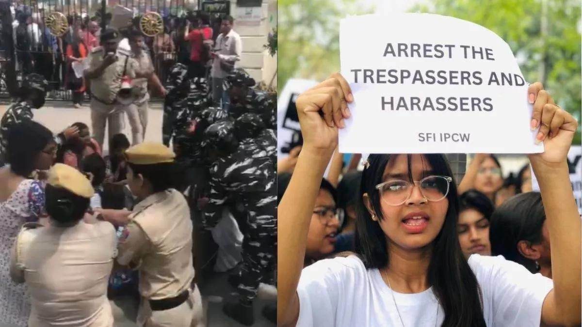 DU College Fest: आईपी कॉलेज की छात्राओं ने लहराए प्लेकार्ड, प्रिंसिपल ...