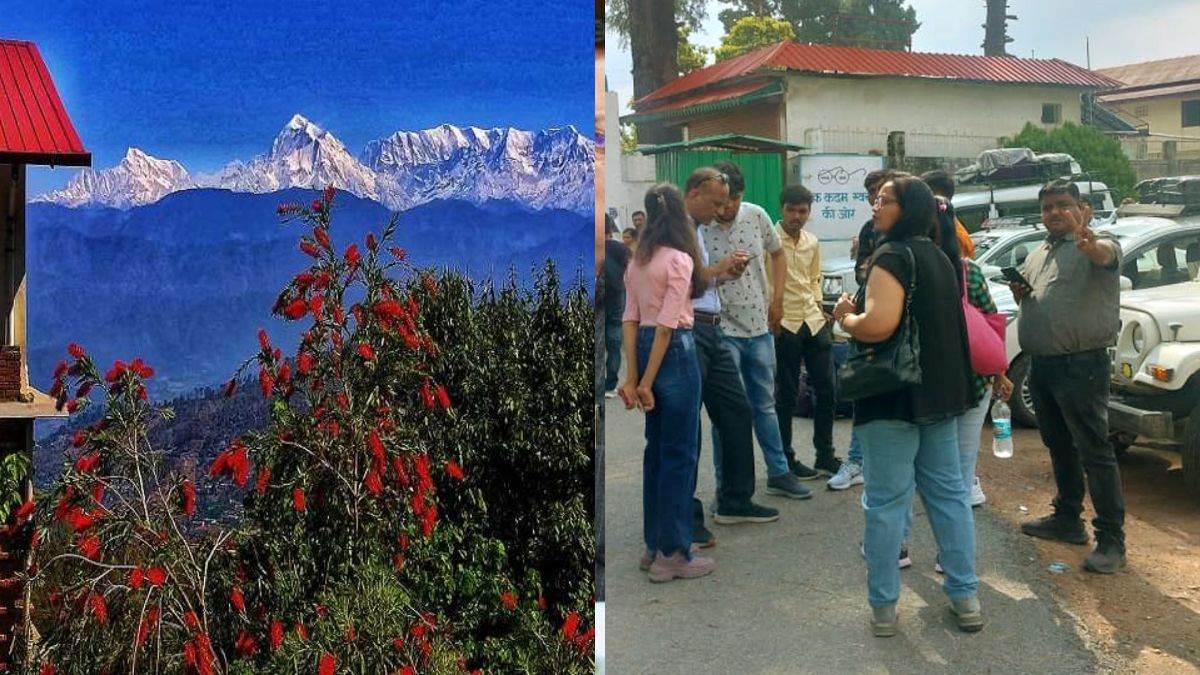 Kausani: पर्यटकों से गुलजार हुई पहाड़ों की रानी कौसानी, चाय बागान सहित ...