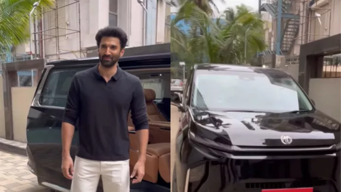 लॉन्च से पहले Aditya Roy Kapur इलेक्ट्रिक MPV MG M9 में स्पॉट हुए, सोशल ...
