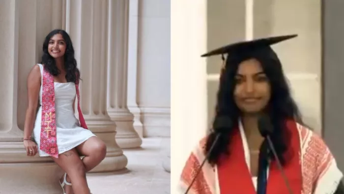 कौन है भारतीय मूल की Megha Vemuri, जो US में फलस्तीन के समर्थन में नारा लगाकर फंसी; यूनिवर्सिटी ...