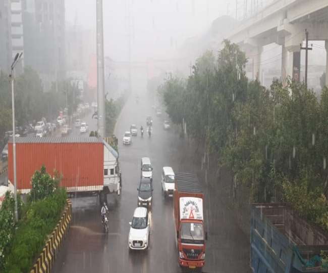 Noida Weather Forecast: नोएडा-ग्रेटर नोएडा में हुई झमाझम बारिश - Rain ...