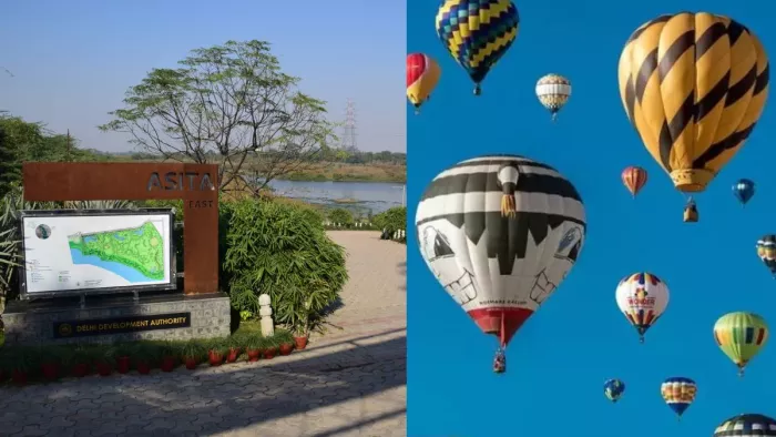 दिल्ली में आसामान से देखिए शहर का नजारा, चार महीने में चार जगहों से ले ...