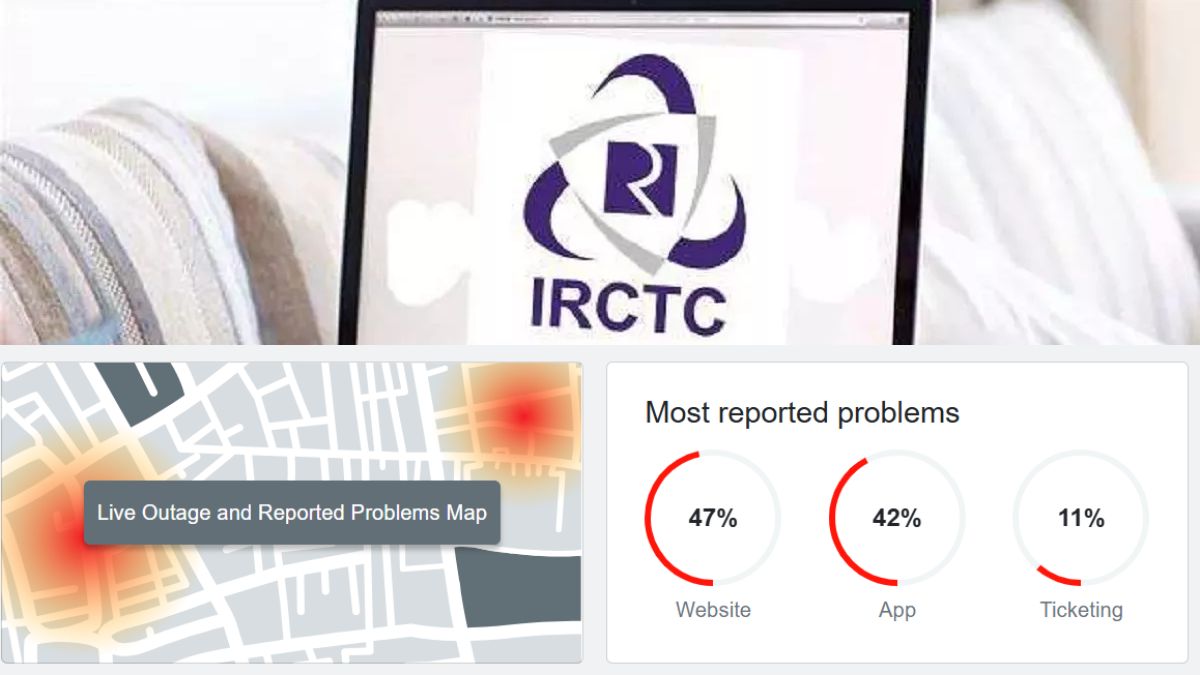 IRCTC Down: फिर ठप हुई IRCTC की सर्विस, महीने में तीसरी बार लोग परेशान ...