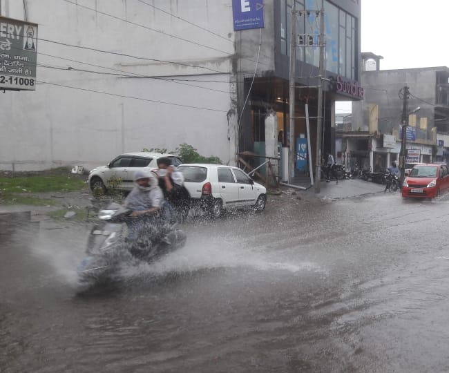 Panipat Weather : हरियाणा के कई जिलों में जोरदार बारिश, व्‍यवस्‍थाओं की ...