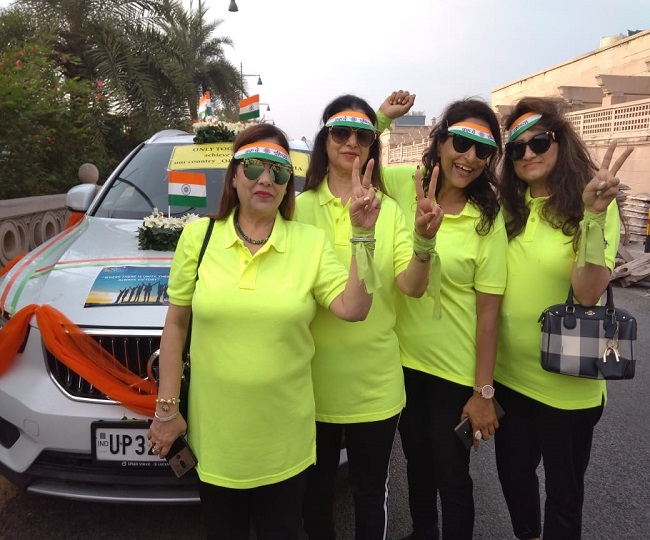 Women Car Rally: लखनऊ की सड़कों पर वूमेंस ने कार रैली से दिया सशक्तीकरण ...