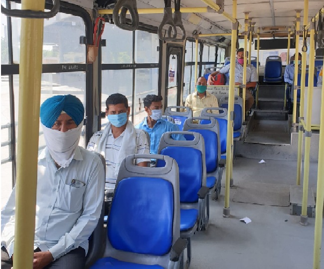 चंडीगढ़ में CTU बसों की सर्विस शुरू, पहले दिन चली 47 बसें - CTU buses ...