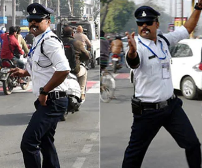 भारत के चर्चित डांसिंग कॉप रंजीत सिंह, लोग कहते हैं स‍िंघम सर, लाजवाब ...