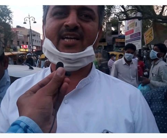 Positive India: लॉकडाउन में फंसा था, घर नहीं गया, सड़कों पर मुफ्त मास्क ...