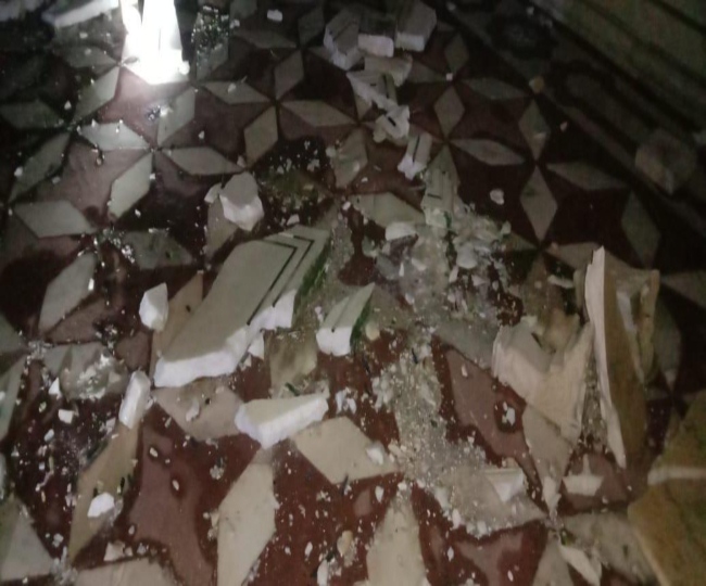 Taj Mahal Damage Due To Rain : कुछ देर का तूफान ताज को दे गया कई जख्‍म ...
