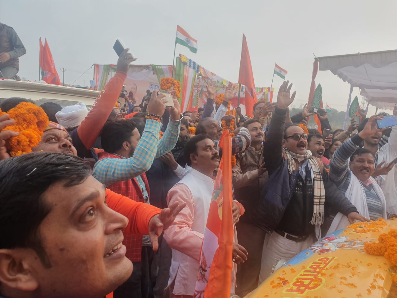 Ganga Yatra Varanasi : गंगा की अविरलता से आर्थिक विकास के लिए यात्रा ...