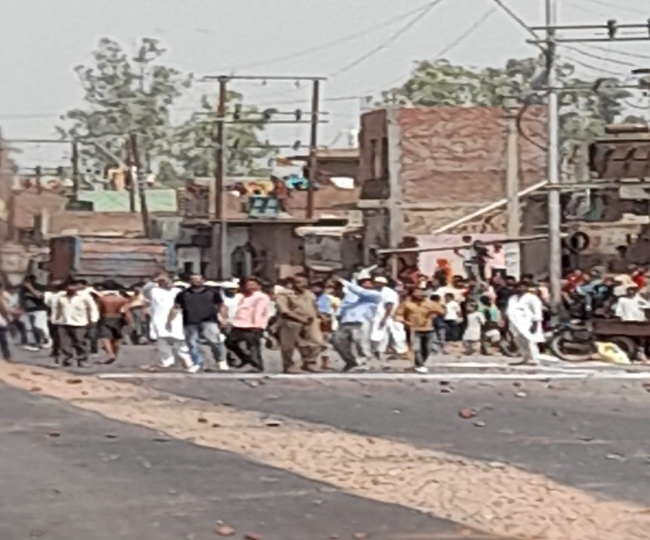 Baghpat Fight News: हाइवे के बीचोबीच चूने से लाइन खींचकर खूनी संघर्ष ...