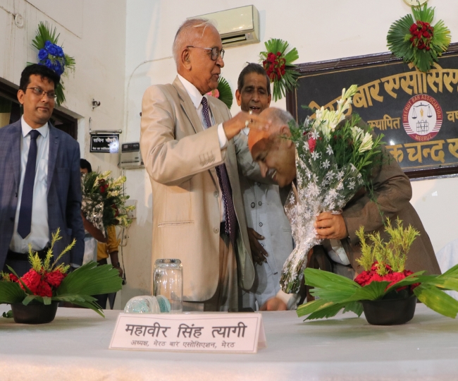 मेरठ में चीफ जस्टिस पंकज मित्तल बोले-चिकित्सकों का सम्मान, पूरे ...