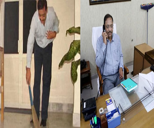 झांसी के मंडलायुक्त डा. अजय शंकर पाण्डेय ने 111 वर्ष पुरानी कमिश्नरी ...