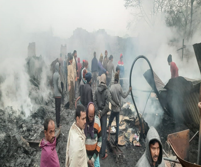 झरिया के कचरा गोदाम में भड़की आग, पांच घंटे बाद काबू पर लाखों का नुकसान ...