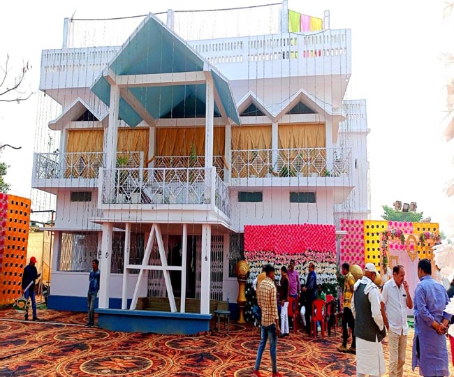 पूर्व सांसद मो शहाबुद्दीन की बेटी की निकाह के लिए गुलाबी हुआ प्रतापपुर ...