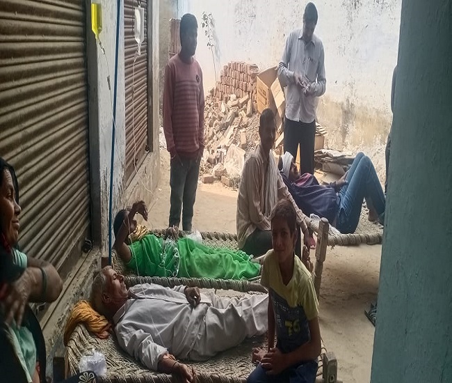 चौबारा में बुखार का प्रकाेप, आधे से अधिक गांव के लोग बीमार Aligarh news ...