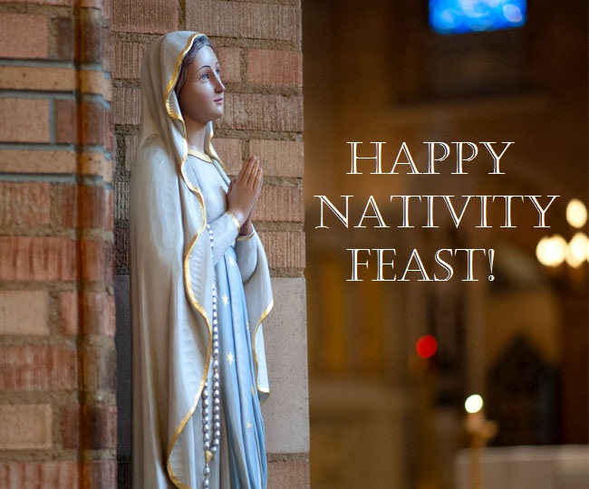 Happy Feast Day 2021: विर्जिन मैरी के जन्म के अवसर पर अपने दोस्तो और ...