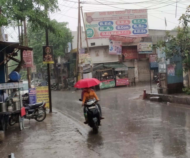 Meerut Weather Update: मेरठ में पड़े ओले- आसपास के जिलों में बारिश ...