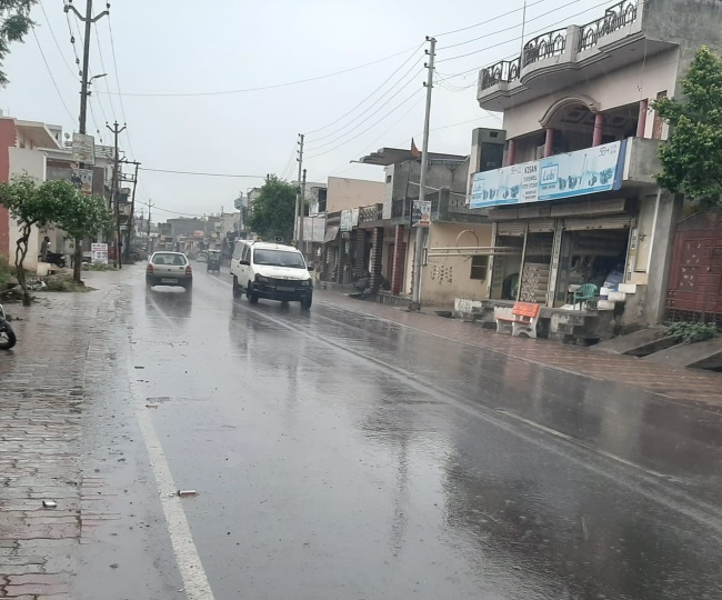 Meerut Weather Update: मेरठ में पड़े ओले- आसपास के जिलों में बारिश ...