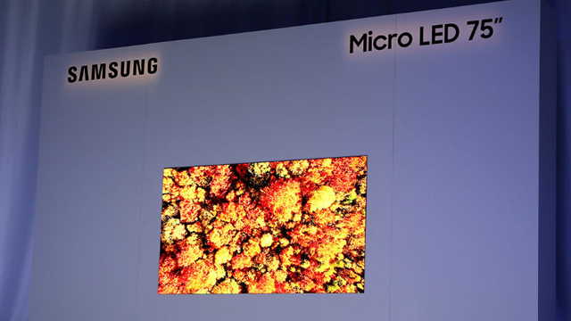 Samsung ने Ces 2019 में 219 और 75 इंच के The Wall Microled टीवी किए पेश