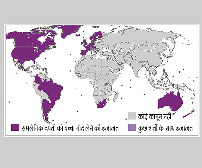 समलैंगिकों की इच्छा, अपना भी हो बच्चा; गोद लेने का मिले अधिकार या मिले ...