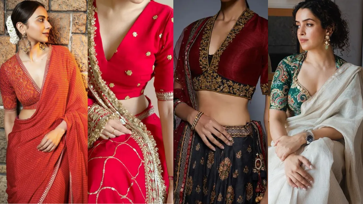 लेटेस्ट Blouse Designs को हर प्रकार की साड़ी पर कर पाएंगी स्टाइल