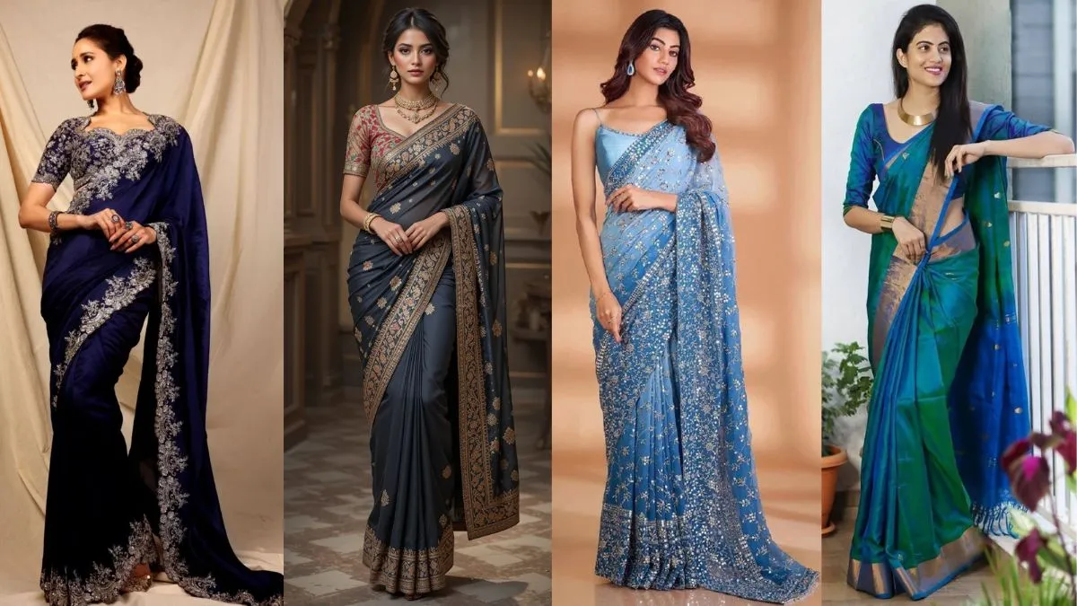 सगाई में खूबसूरत लुक के लिए लाइटवेट Saree के ट्रेंडी डिजाइन