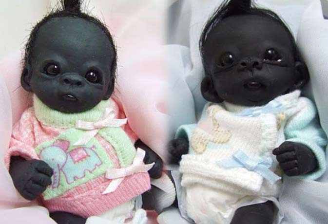 Secret Revealed Blackest Child Of The World - Inext Live