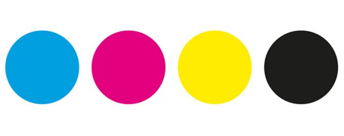 The Science Of 4 Colourful Dots Of CMYK Printed On The Newspaper Is ...