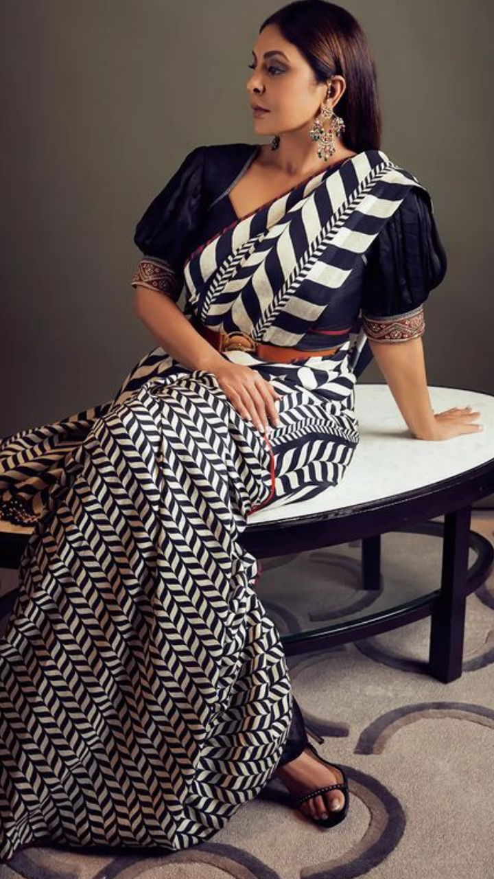 Shefali Shah: Delhi Crime fame Shefali Shah looks glamorous in black ... Shefali Shah: Delhi Crime fame Shefali Shah looks glamorous in black ...