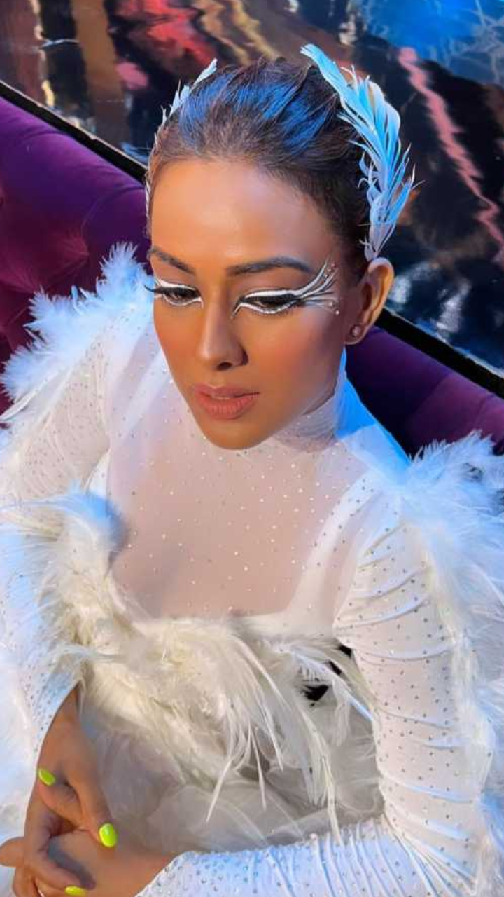 Nia Sharma's heavy makeup look surprised everyone
