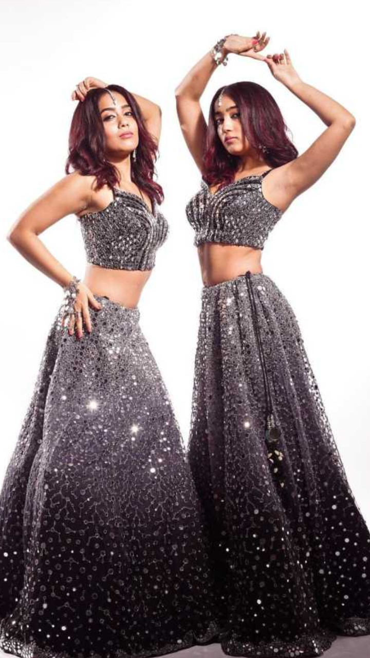 Chinki-Minki looking beautiful lehenga choli, see photos