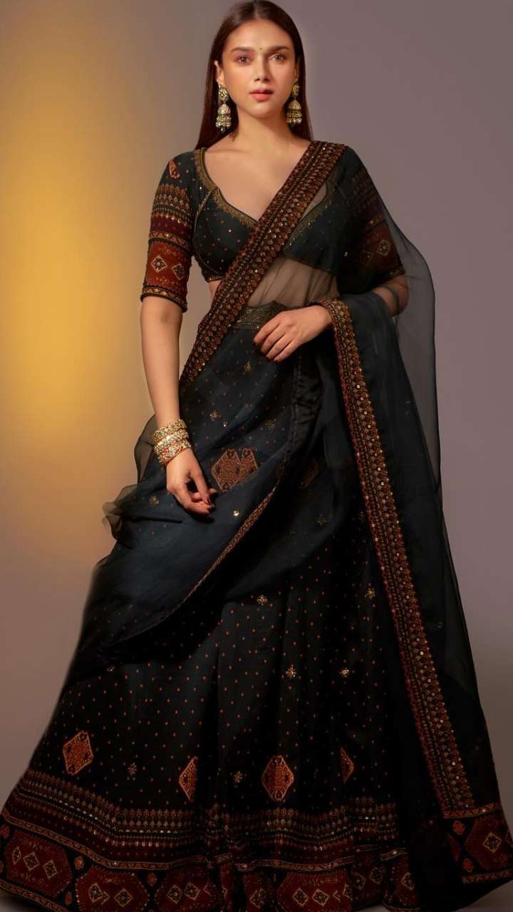 Aditi Rao Hydari के रॉयल ब्लाउज डिजाइन । Aditi Rao Hydari Royal Blouse ...