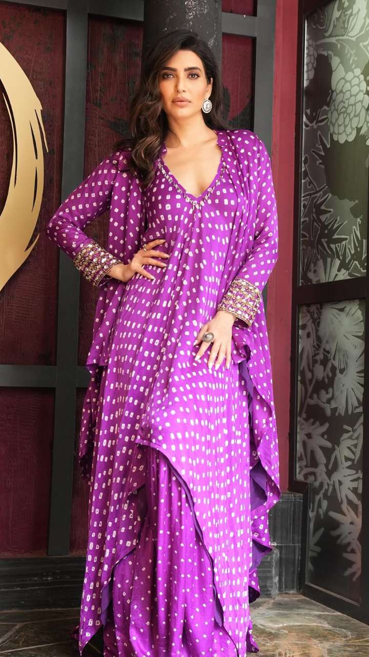 लंबी लड़कियां ट्राई करें Karishma Tanna के सलवार-सूट, दिखेंगी मॉडर्न ...